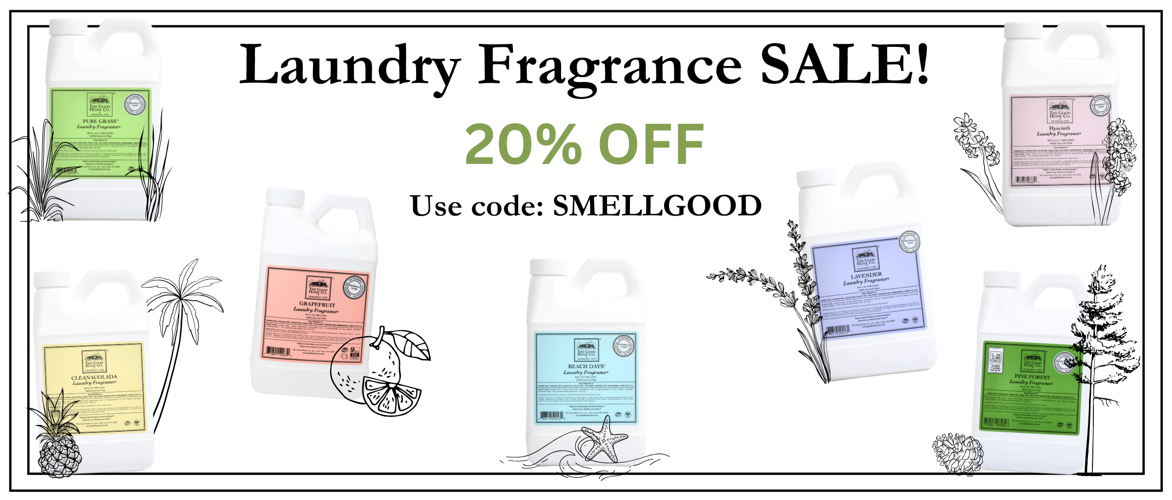 Natural laundry and cleaning products from the Good Home Company – The ...